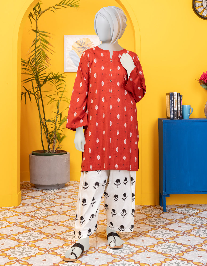 RED LIMINAL 2PC STITCHED | JYGK-S-JWT-24-3200 FB/MID SUN-01 – J. Junaid ...